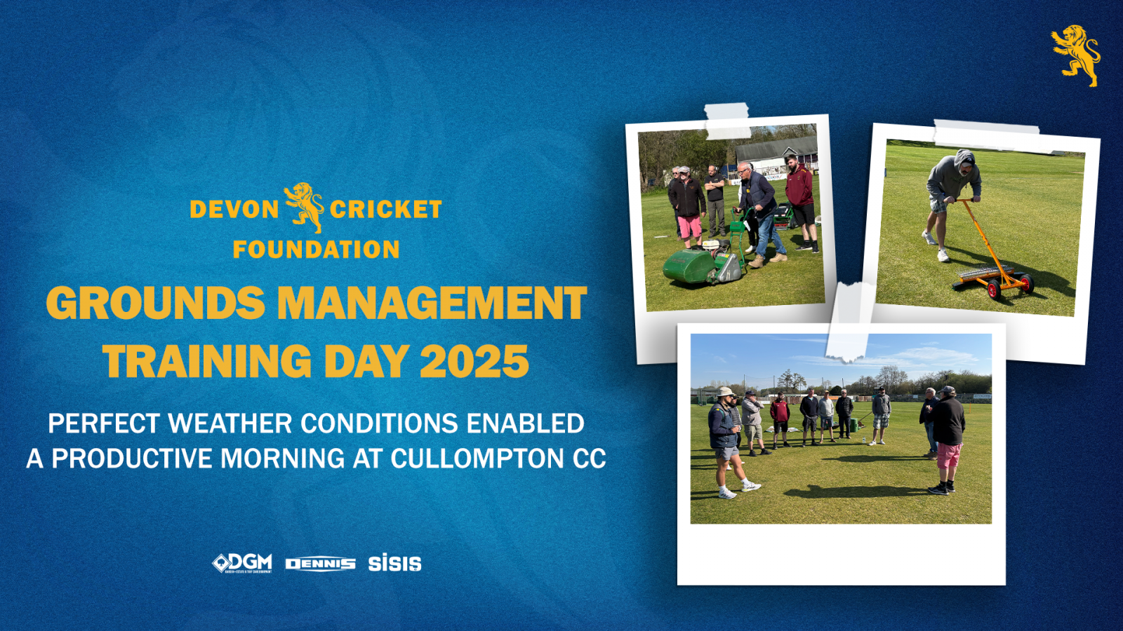 Grounds Management Training Day 2025 - Devon Cricket